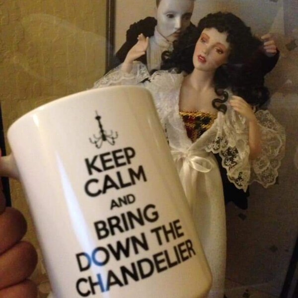 Phantom of the Opera Gift, Phantom of the Opera Mug, Phantom of the ...