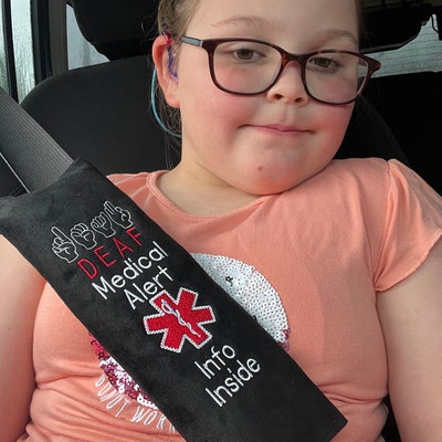 Special Needs Child Medical Tag, Special Needs Medical Alert, Seat Belt ...