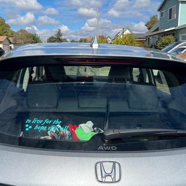 Howdy Darlin' Vinyl Car Decal|rear View Mirror Decal|cute Western ...