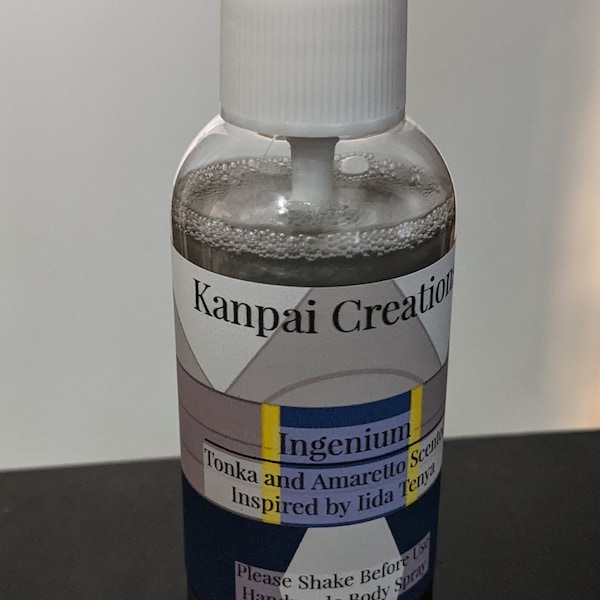 Anime Inspired Body Spray, Anime Perfume - Etsy