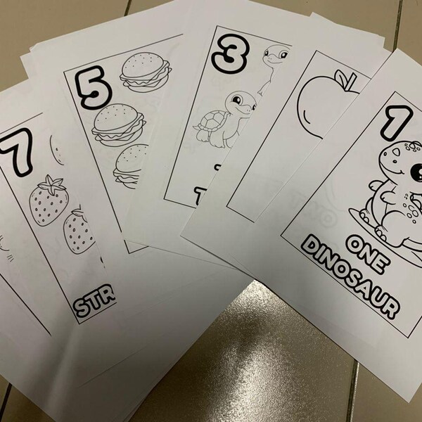 ABC Coloring Book, ABC Coloring Pages, 123 Coloring Book, Preschool ...