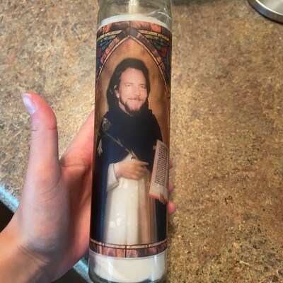 Custom Celebrity/personal Prayer Candle - Etsy