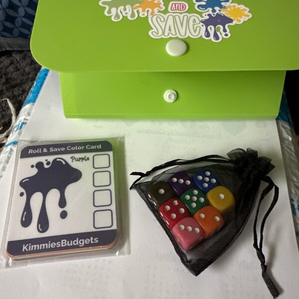 Savings Challenge Domino Draw Free Mini Domino Set Included Physical ...