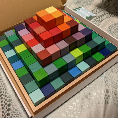 XL Large Grimm's Style Four Elements Set, Puzzle, Waldorf Toys ...