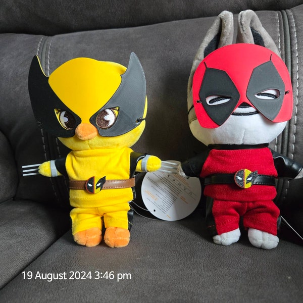 Deadpool and Wolverine Skzoo Set, SKZ, Skzoo Outfits, Skzoo Clothes ...