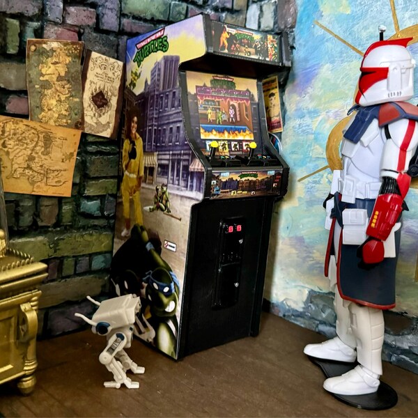 Mini Arcades 1/12 Scale (fighting) - Etsy