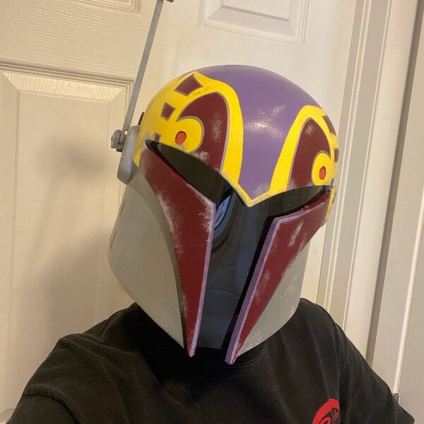 Sabine Wren Helmet From Rebels - Premium 3D Printed Helmet Wearable ...