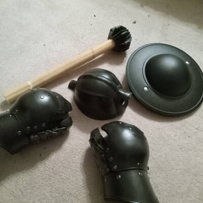 Superior Armored Full Clam Shell Gauntlets HEMA WMA SCA Medieval New ...