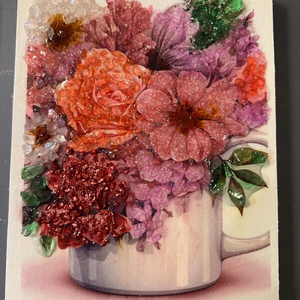 Teal Blue Flower PNG, Watercolor Blue Floral Clipart Bundle, Winter ...