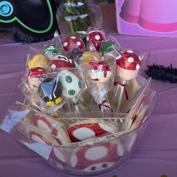 Video Game Character Inspired Cake Pops - Etsy