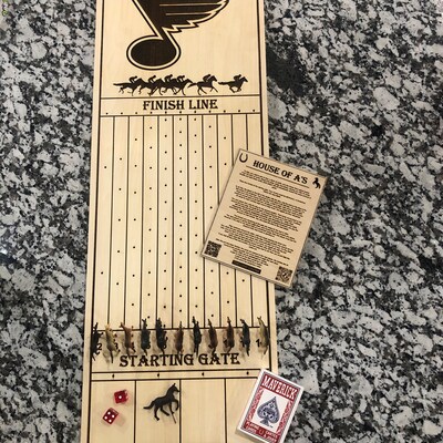 HORSE RACING Board Game 24 Travel Size Kentucky Derby Friendly Gamble ...