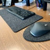 Merino Wool Felt Desk Pad, Laptop and Keyboard Mats 3mm Thick ...