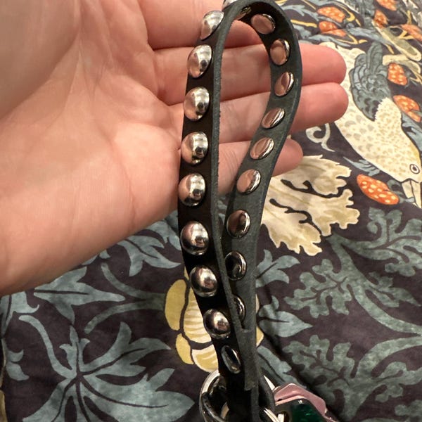 Handmade Leather and Stainless Steel Boot Harnesses Punk Gothic Chunky ...