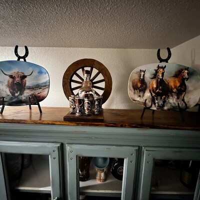 Spooky Haunted House Plates Perfect for Halloween Parties or Fall Table ...