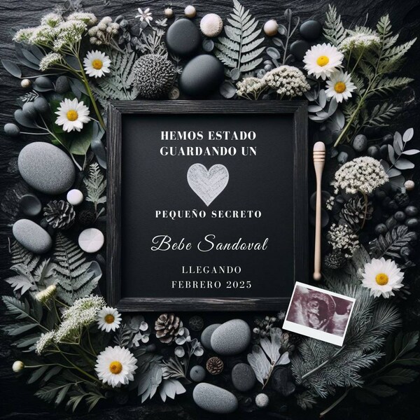 Halloween Pregnancy Announcement Digital, Baby Announcement, Social ...