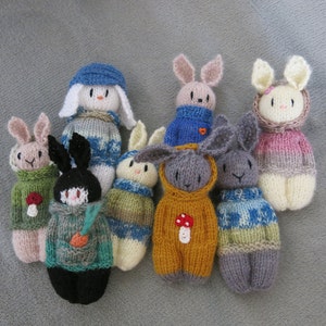 Pocket Buddies No2 KNITTING PATTERN with Bonus - Etsy