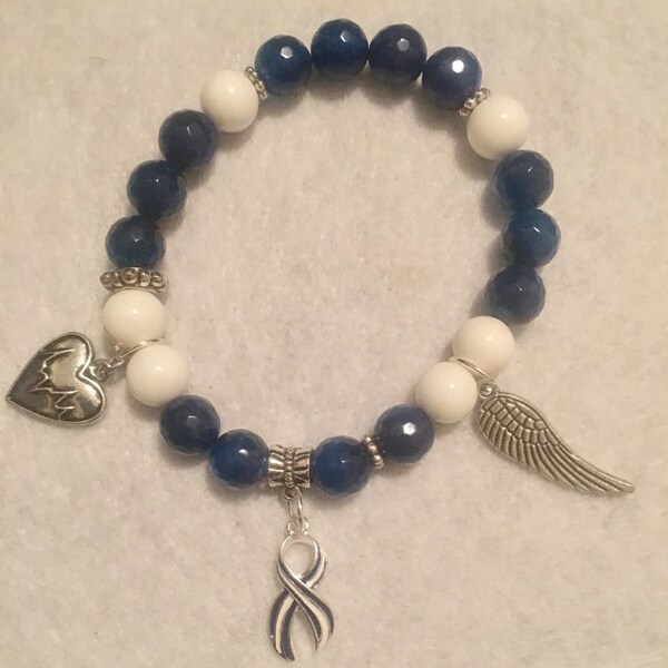 ALS/MND Braided Cord Awareness Bracelet - Etsy