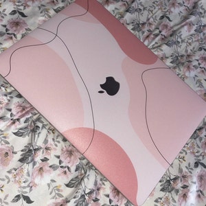 Peach Pink Gum Case for New MacBook Pro 14 Pro A2442 Pro 16 Inch 2022 ...