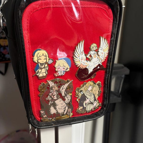 Crossbody Pin Display Ita Bag - Etsy