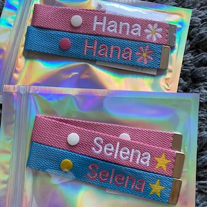 Personalized Name Tag, Ribbon Type, Custom Key Chain, Bag Name Tag, Bag ...