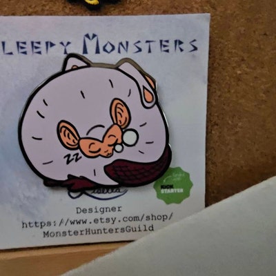 Rajang Monster Hunter Thumbs up MHW Fan Made Pin - Etsy Israel