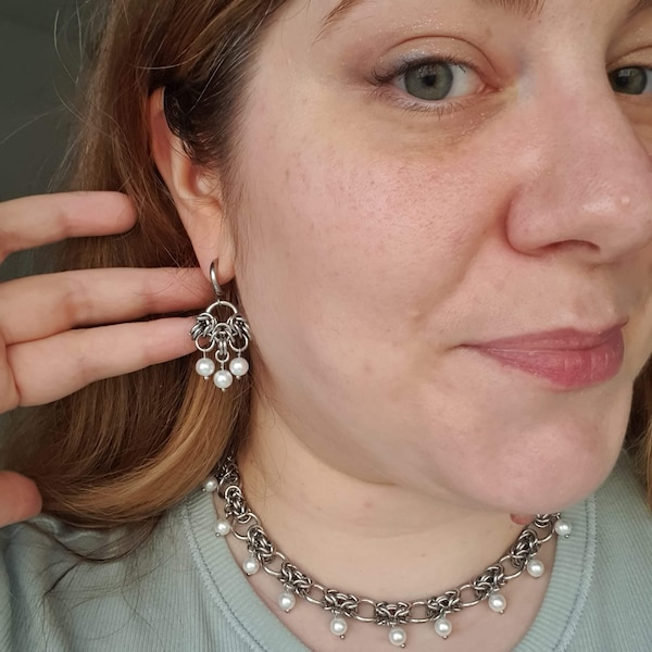 RAVEN Collar Pins Silver Raven Skull Collar Pins With Adjoining Draped ...