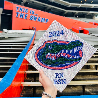 CUSTOM Barbie Jeweled Graduation Cap Topper College Graduation High ...