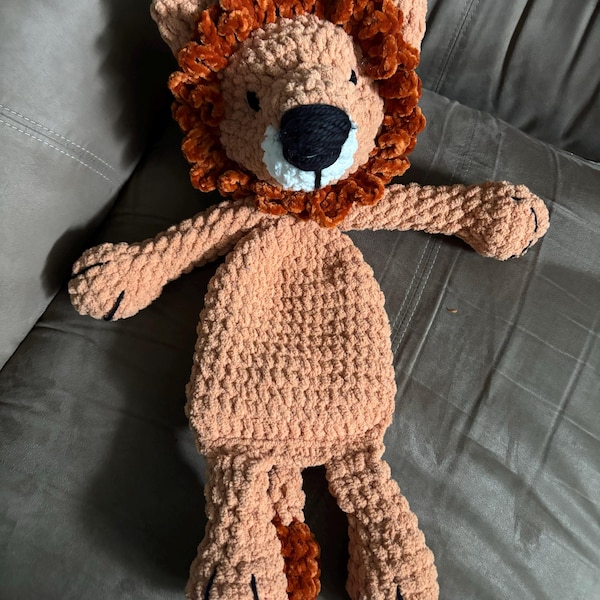 Sleepy Lion Rag Doll Crochet Pattern / Ragdoll / Zoo Animals / Safari ...