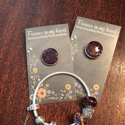 Tie Tack, Tie Pin, Memorial, Dried Flower, Lapel Pin, From Funeral ...