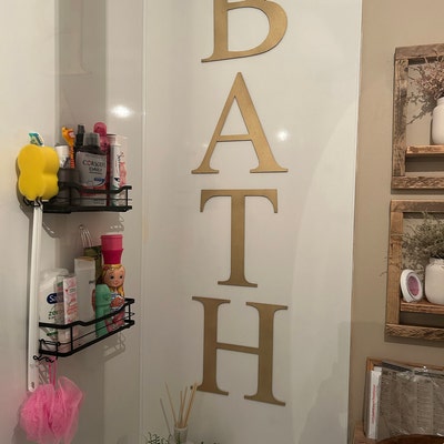 Rustic Gold Metal Letters Snug , House Decoration , Livingroom Decor ...