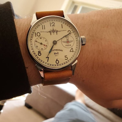 Soviet Watch, Pilot, Attack Aircraft '' Aviator, Vintage Watch, Mens ...