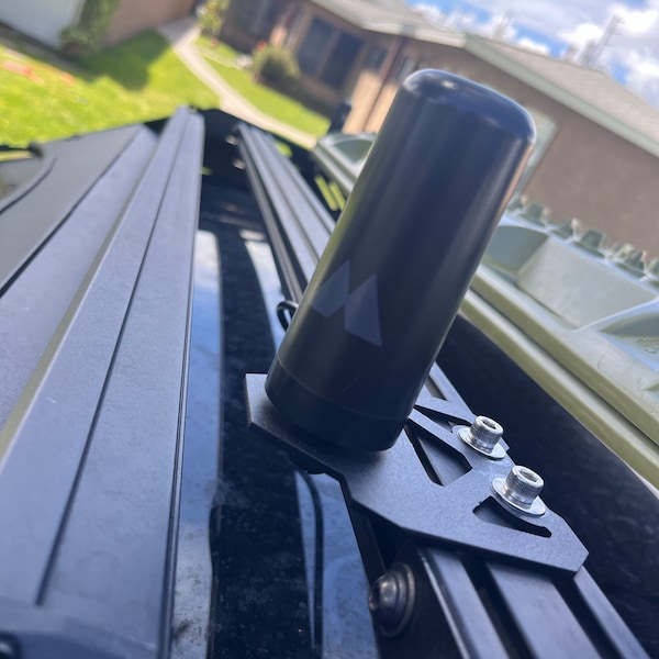 Roof Rack NMO Antenna Mount for GMRS / HAM Radios - 3/4" or 3/8" Flat ...