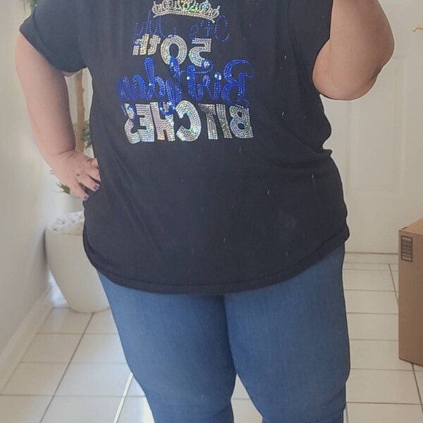 Custom Football Team and Colors RHINESTONE Mega Bling Shirt, Football ...