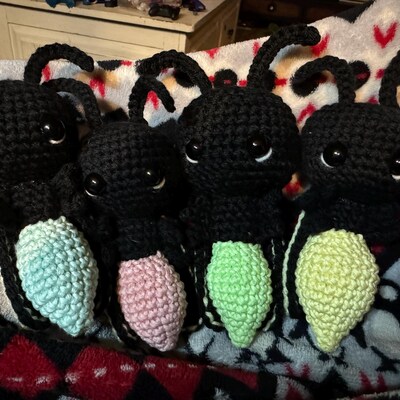 PATTERN: Flicker the Firefly Crochet Firefly Pattern Amigurumi ...