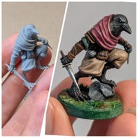 Fume Drake Dnd Mini for Dungeons and Dragons Gift for DM Wargaming RPG ...