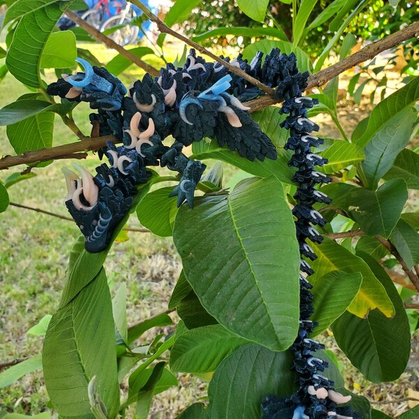 3D Print Lunar Dragon Articulating Color Changing Glow in the Dark ...