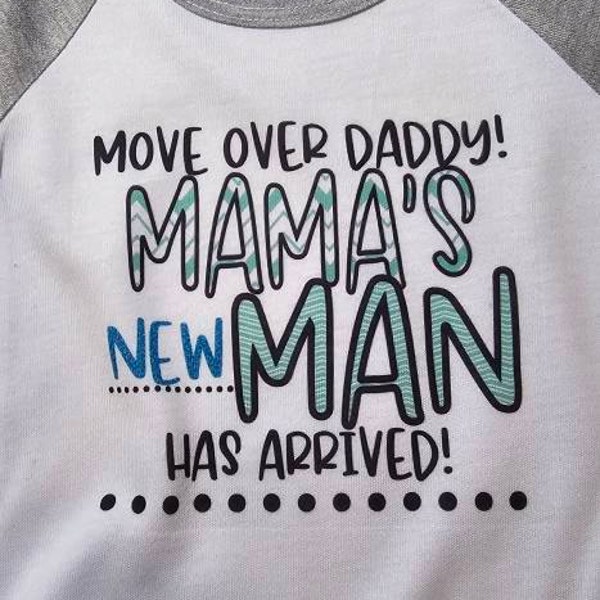 MOVE OVER DADDY Png for Sublimation Digital Clip Art New Baby Boy ...