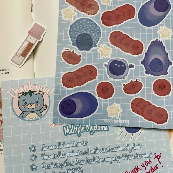 Anti-antigen Antibody Protest Vinyl Sticker Blood/med Lab/laboratory ...