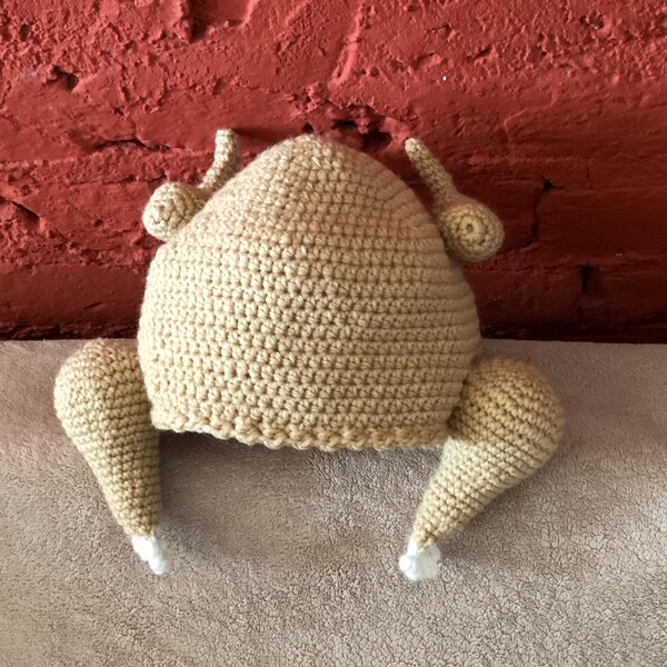 Cooked Turkey Hat Crochet Pattern - Etsy