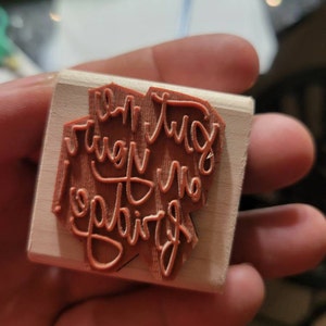 Please Reuse or Recycle Stamp | Etsy