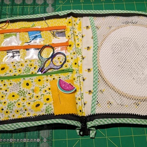Embroidery Pouch Sewing Pattern Sew a Case to Hold All Your Embroidery ...