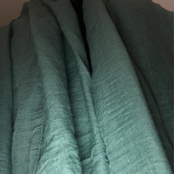 Denim Textured Stone Washed Scarves - Blue Red Cotton Scarf Stone ...