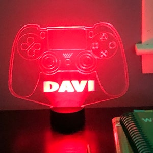 Video Game Controller Console Controller Gaming Room Night | Etsy