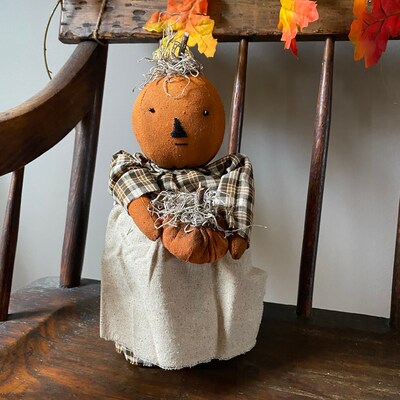 Hilda Pumpkin Lady - Etsy