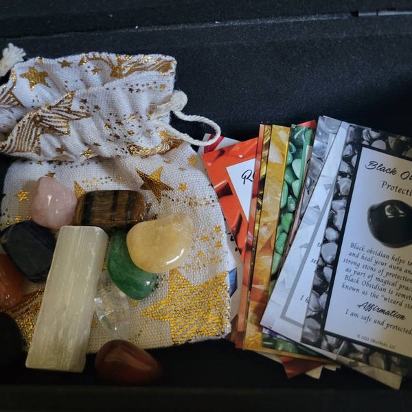 Yule Crystal Set, Winter Solstice Crystal Set, Winter Solstice Kit ...