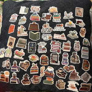 Dark Romance Book Sticker Pack (10-50 Pcs), Gothic Romance Sticker ...