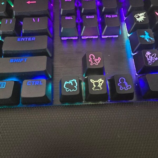 Rune Keycap Set, Elder Futhark Runes, Artisan Keycaps, Custom Keys for ...