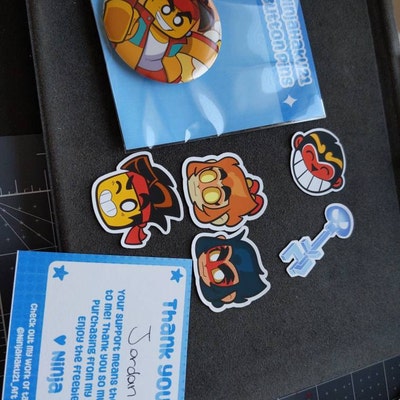 LMK MK, Mei, Red Son traffic Light Trio Matted Stickers - Etsy