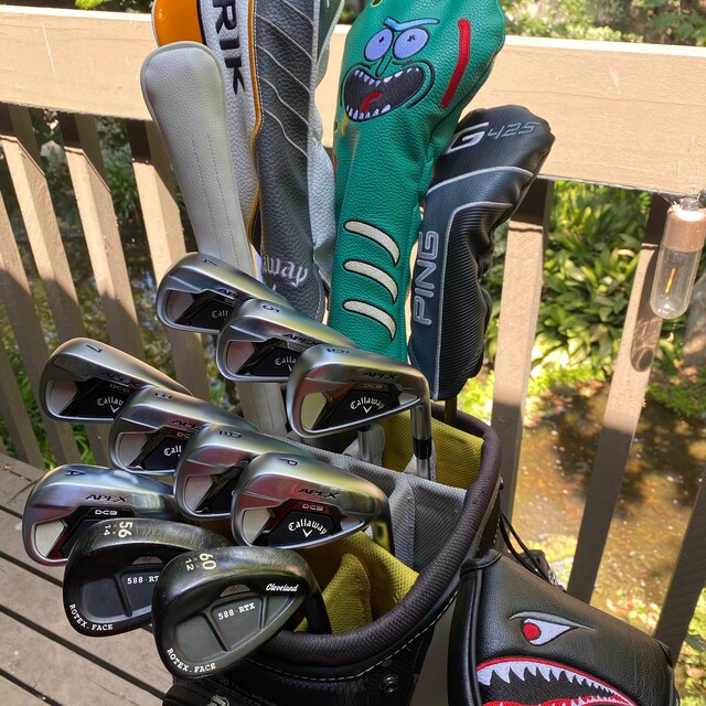 Meeseeks golf headcovers & other random stuff I by StrayHeadcovers