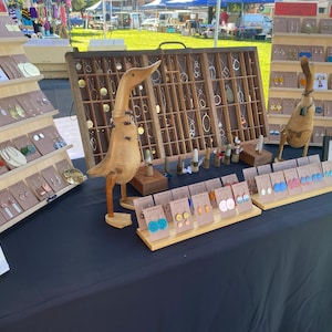 Card Display in Ply Wood Easy Assemble Postcard Stand for - Etsy Australia